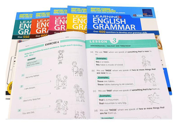 SAP Learning Grammar Workbook (P1 to P6) BK2109A - Pocketpig Diary
