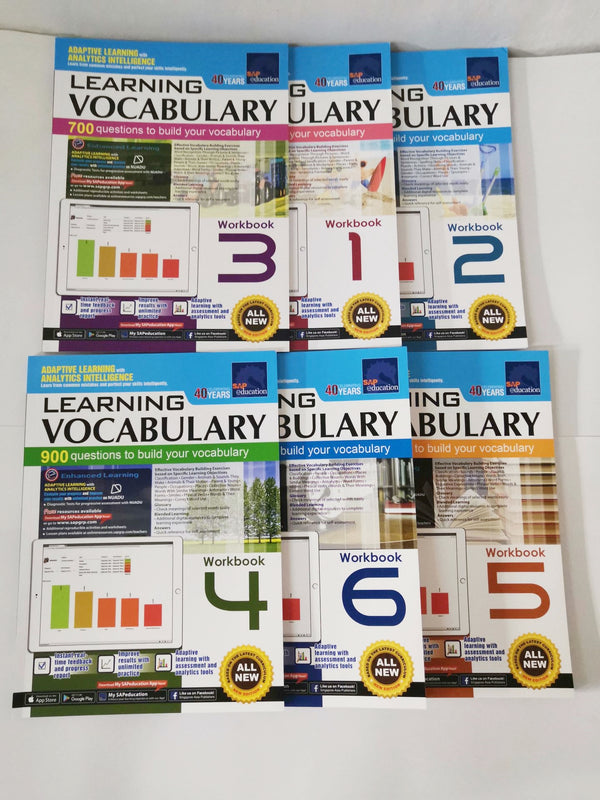 SAP Learning Vocabulary (P1 to P6) BK2108A - Pocketpig Diary