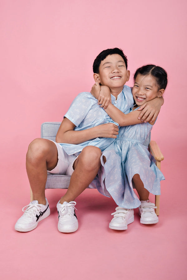 Leap Rabbit Girls Mini Twirl Cheongsam - Pocketpig Diary